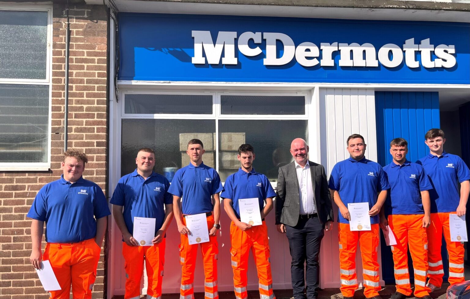 Congratulations to the McDermotts graduate apprentices | McDermotts