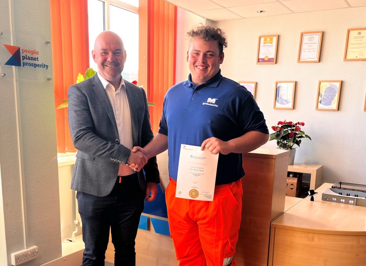 Congratulations to the McDermotts graduate apprentices | McDermotts